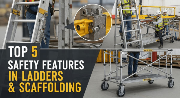 5 Safety Features to Look for in Industrial Ladders and Scaffolding ...